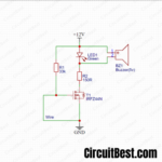 Wire Break Alarm Circuit with IRFZ44N MOSFET | CircuitBest