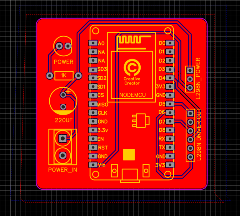 How to Make Arduino SmartPhone controlled WiFi car Using NodeMCU ...