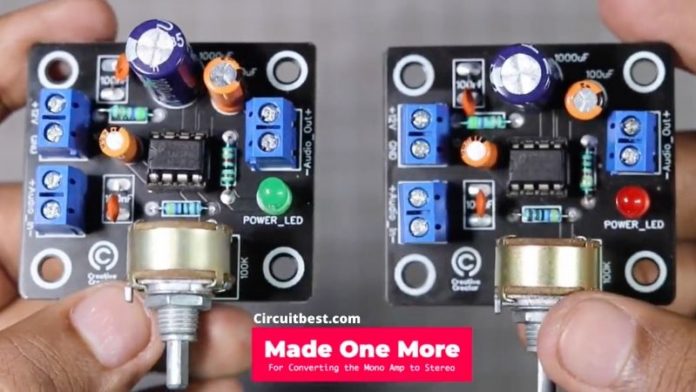Audio Amplifier Circuit with LM386 | CircuitBest