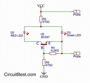 Simple Electronics Component Tester Circuit | CircuitBest